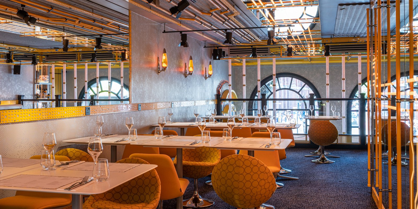 Contemporary Restaurant: This redefines modern dining with art, design ...